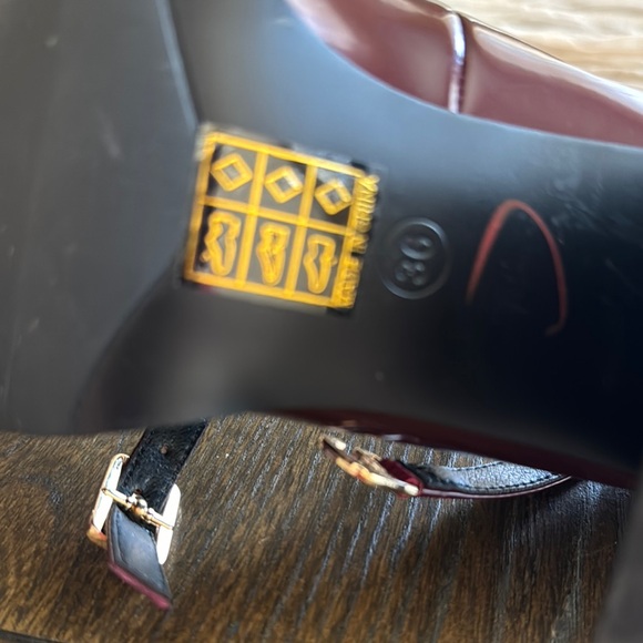 Shoes | Patent Chunky Heeled Mary Jane Shoes Cider | Poshmark